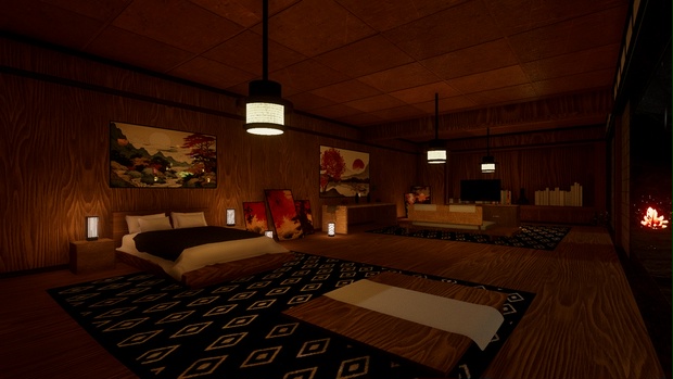 【VRChat Ame-No-Niwa】 - Animus VR Productions - BOOTH