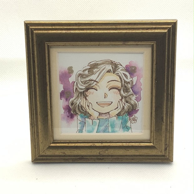 GHキャラクターミニ水彩額/森まどか - umekoumeko - BOOTH