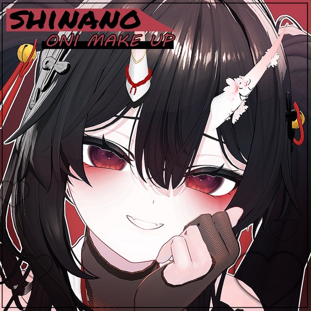 ၄၃ SHINANO, しなの‎ ၄၃ Shinano Oni make up & body texture ‎ʚɞ しなの メイク テクスチャ - DIEDIEDIE - BOOTH