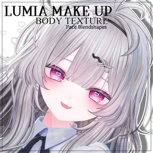 LUMIA :: ルミア】 Lumia make up & body texture + Face Blendshapes :: ルミア ...