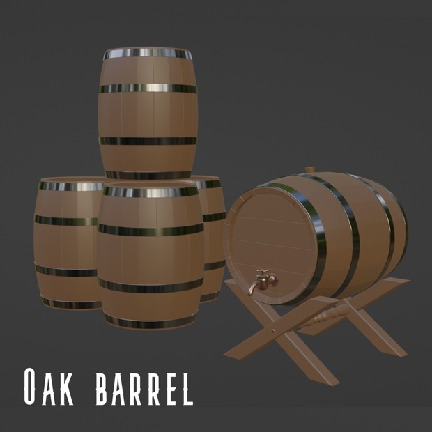 Oak Barrel - Rem&Ram - BOOTH