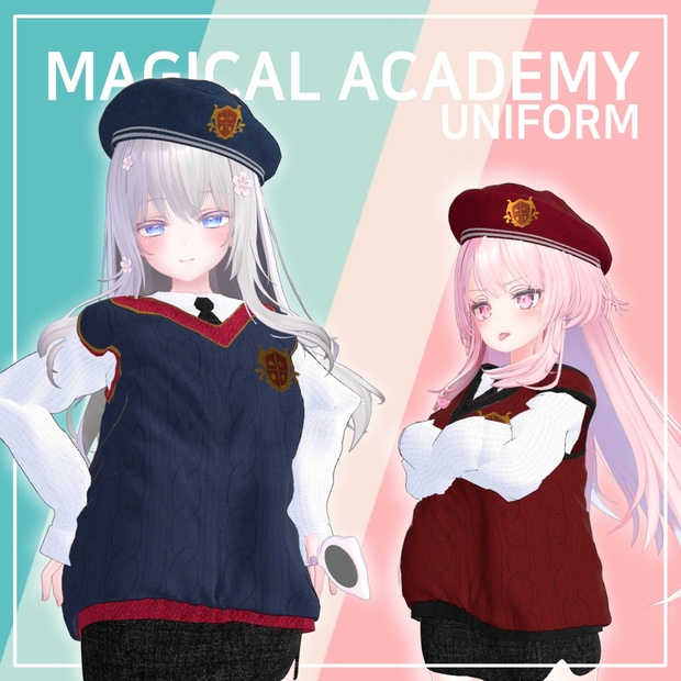 [Moe][Maya][Kikyo][Selestia] Magical Academy Uniform - Overay - BOOTH
