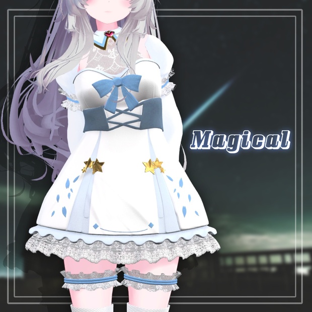 【pb】【5アバター対応】 Magical 【vrchat想定】 Overay Booth