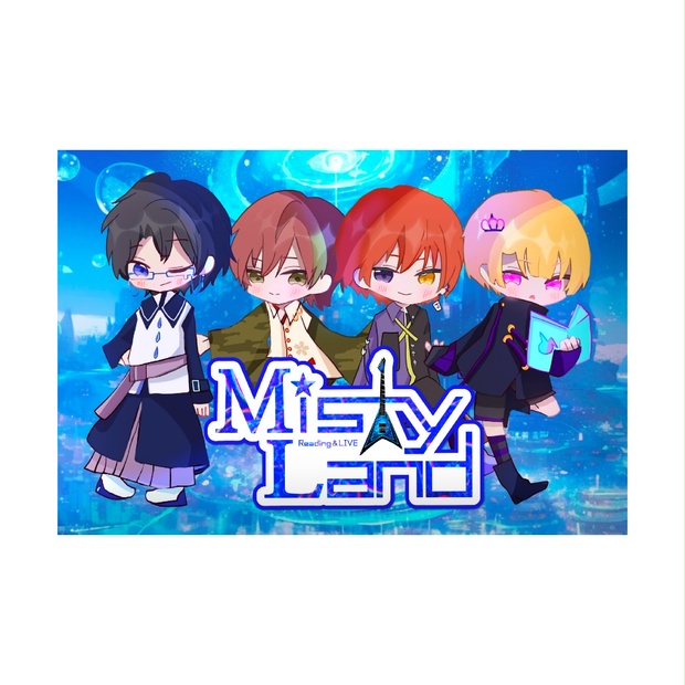 「MistyLand」ポストカード（2種入り） - 水深15cm. - BOOTH