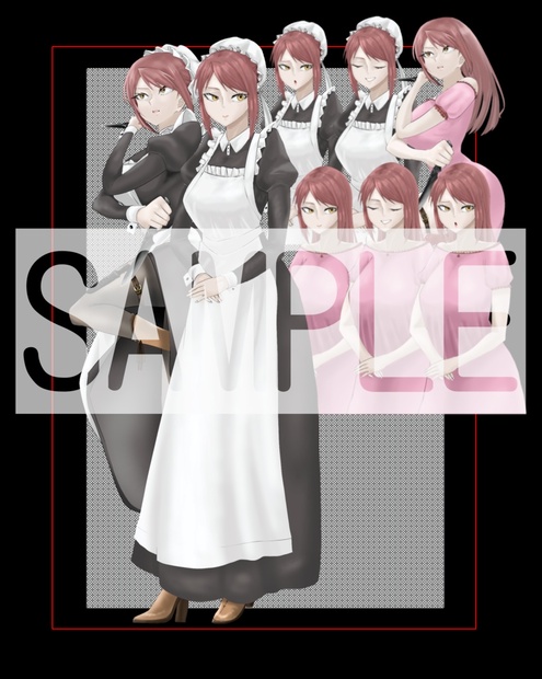 【TRPG用立ち絵】メイドさん - koenigのお店 - BOOTH