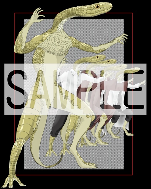 【TRPG用立ち絵】蛇人間 - koenigのお店 - BOOTH