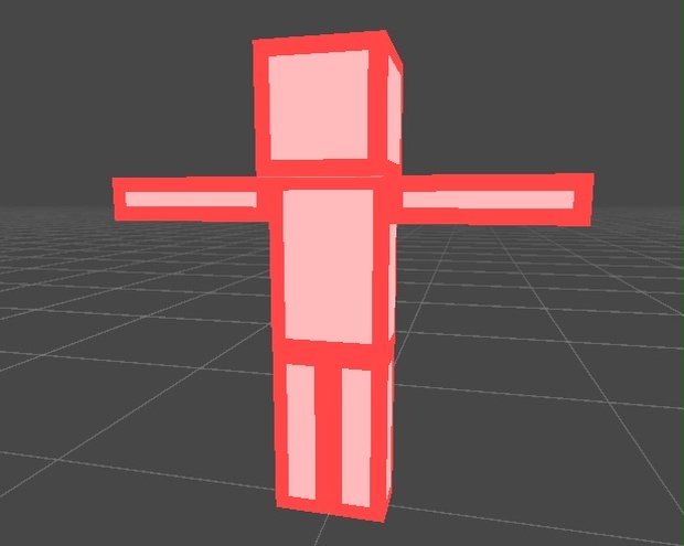 【VRC用】3d character like Minecraft - しば店 - BOOTH