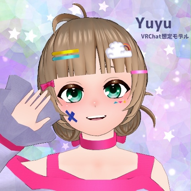 Yuyu【VRChat対応3Dモデル】 - 日進月歩ありた工房 - BOOTH