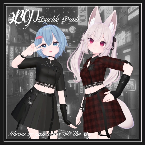 Buckle punk (Karin, Rusk) - 3BON - BOOTH