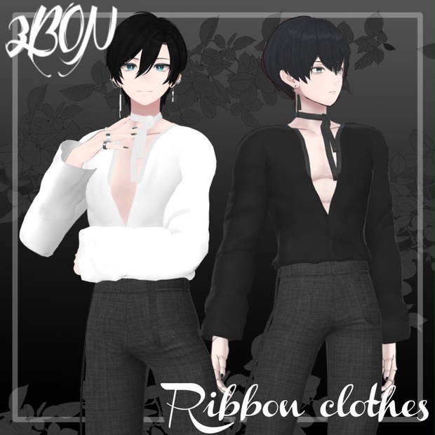 Ribbon clothes (for maki, jaula) with Animation #3BON - 3BON - BOOTH