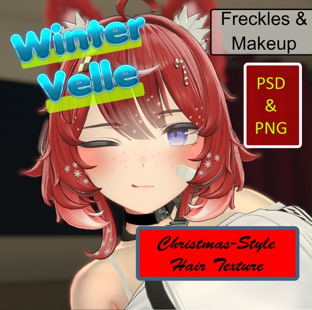 Winter Hair and Makeup for 「ヴェール・Velle」 - Kino's Shop - BOOTH