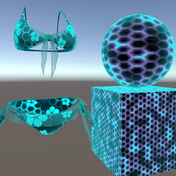 AV CL Hexagon Grid [Shader] - DeltaGem Shaders - BOOTH