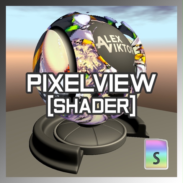 AV CL Pixelview [Shader] - DeltaGem Shaders - BOOTH