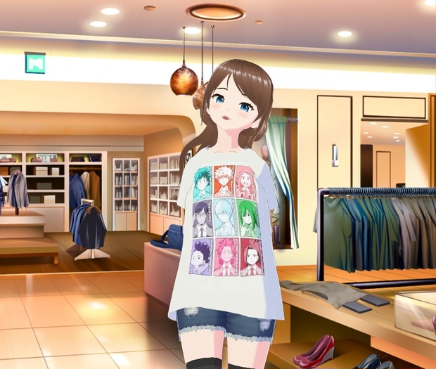 MHA shirt - Moon Miracle - BOOTH