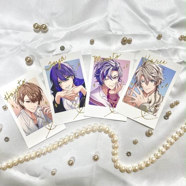 【非公式】ROF-MAO チェキ風箔押しカード - ねるの鍵しっぽ - BOOTH