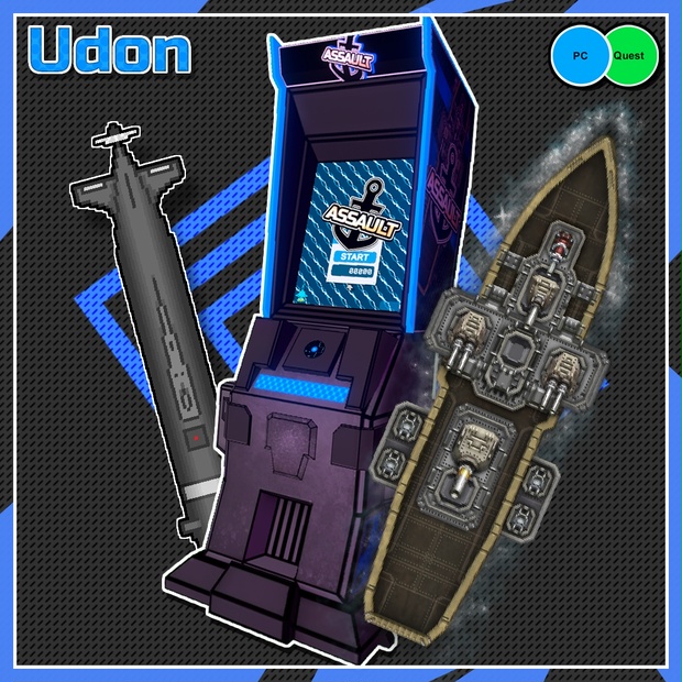 Anchor Assault【VRChatワールドギミック】 - | RADIANCE | - BOOTH