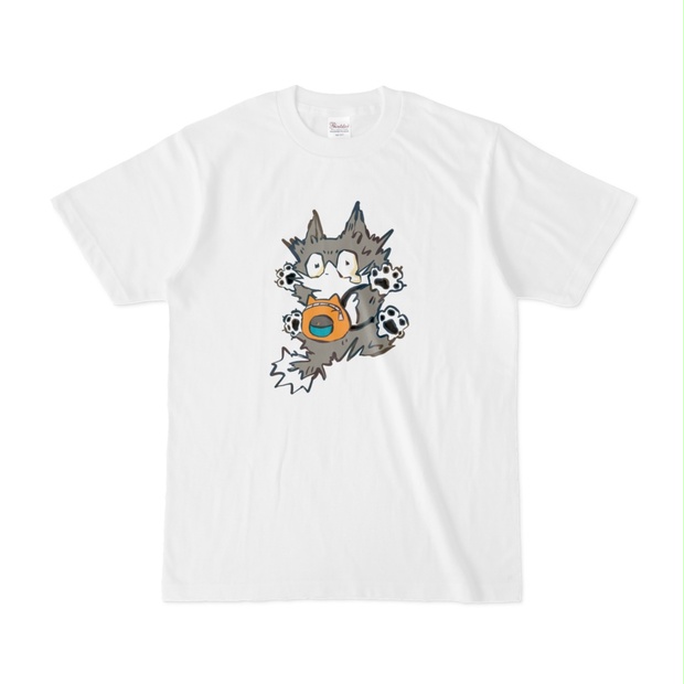 びっくりハイロくんTシャツ - more-cats - BOOTH