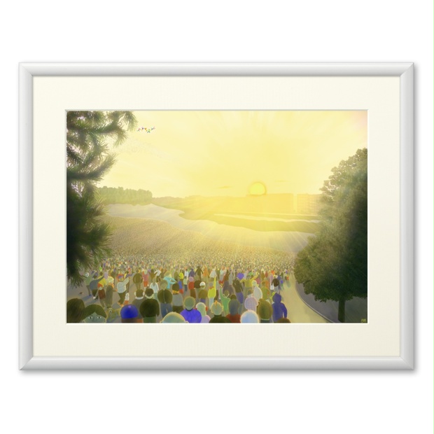 複製画（プリモアート）『初日の出』 - Momo-RuruWorks - BOOTH