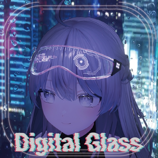 Digital Glass【VRC】 - Fourier accessory - BOOTH