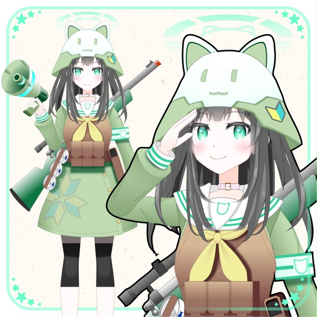 【Live2D model】Neko Army 【VTS/nizima LIVE】【English translated edition ...