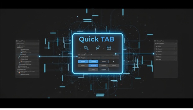 Quick TAB | BlenderのNパネル「タブ地獄」を解消する 究極のインターフェース・アドオン - hinata-hugu29 ...