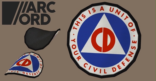 Circular Woven Patch - Arcadian Ordnance - BOOTH