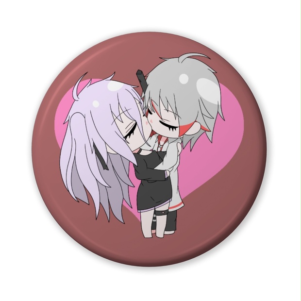 Valentine2025 缶バッジ(バリュー) - ALI -CLAVIS-(生物兵器A) - BOOTH