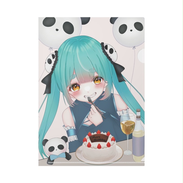 バースデークリアファイル - xshirohanax - BOOTH