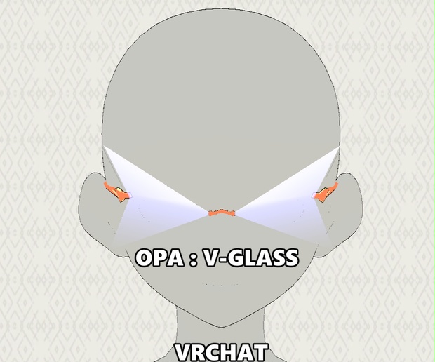 VRCHAT - OPA V-GLASS - OPA MODEL SHOP - BOOTH