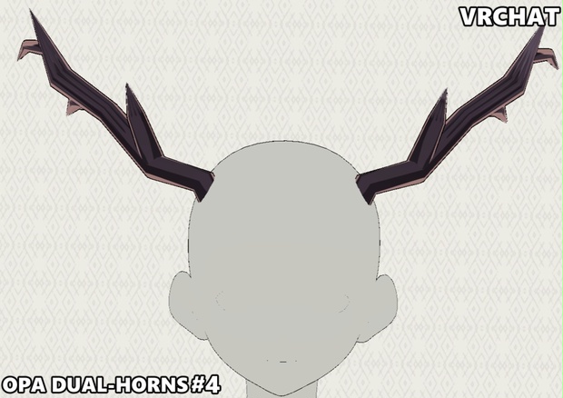 VRCHAT - OPA DUAL-HORNS #4 - OPA MODEL SHOP - BOOTH