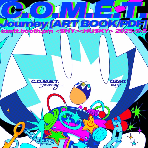 [ARTBOOK] C.O.M.E.T. Journey SHY (A6) - OZett shop COMET-B - BOOTH