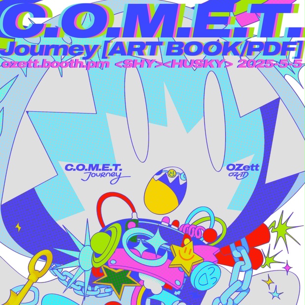 [ARTBOOK] C.O.M.E.T. Journey HUSKY (B5) - OZett shop COMET-B - BOOTH