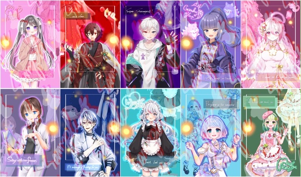 IRIAM向け フリー素材 - yutofactory - BOOTH