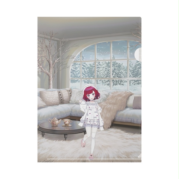 【雪見ぴの】02月記念日-クリアファイル-G0180 - REALITY SHOP - BOOTH