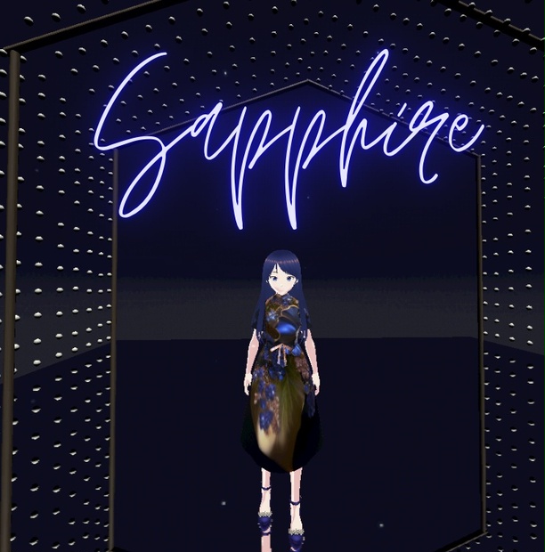 サファイアちゃん - Sparkle and - BOOTH