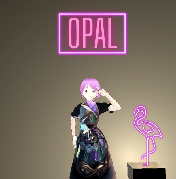 VRChat PC用オパールちゃん - Sparkle and - BOOTH