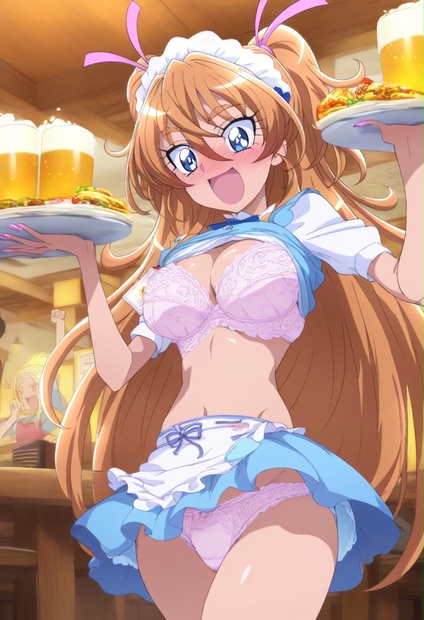 ウェイトレス響 - ramen1919 - BOOTH