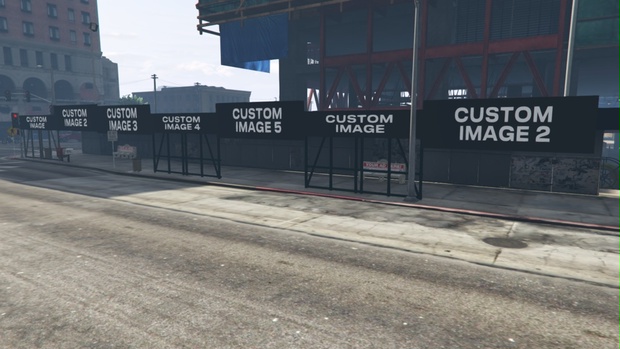 CUSTOM SIGN 自訂工地廣告牌 - FiveM全TW先導商店 - BOOTH