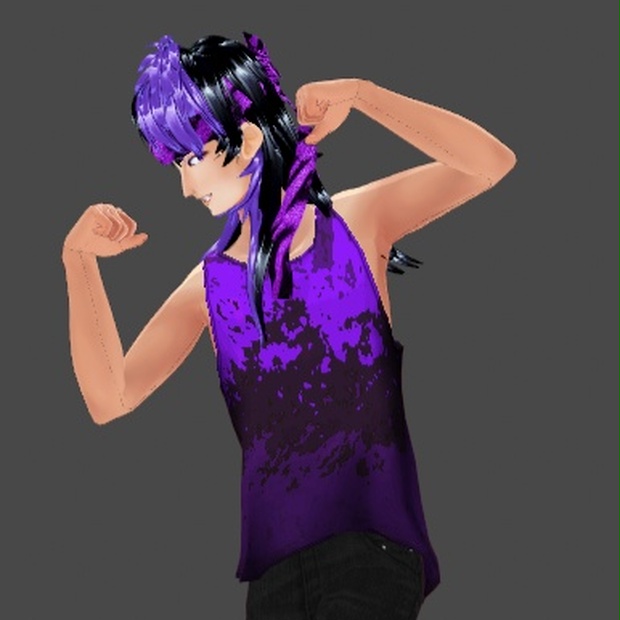 Splotched Sport Tank Top 8 Colours - Hard Candy - BOOTH