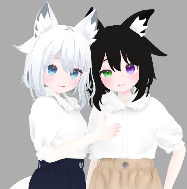 [VRChat] Cute Simple Outfit - Free - GreenTeaWafflez - BOOTH