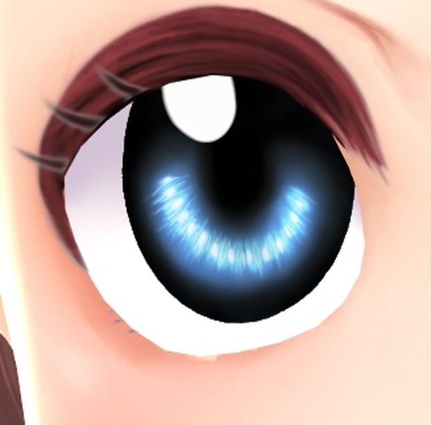 Blue Vroid Eyes - kawaiisphynx - BOOTH