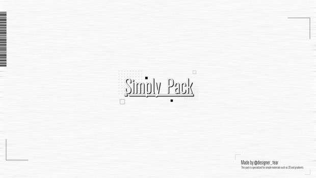 Simply pack - てぃあー - BOOTH