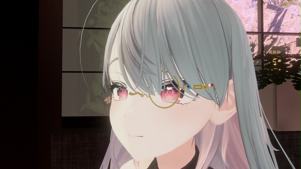 【無料3Dモデル】【VRChat想定】 Monocle - teahouse3d - BOOTH