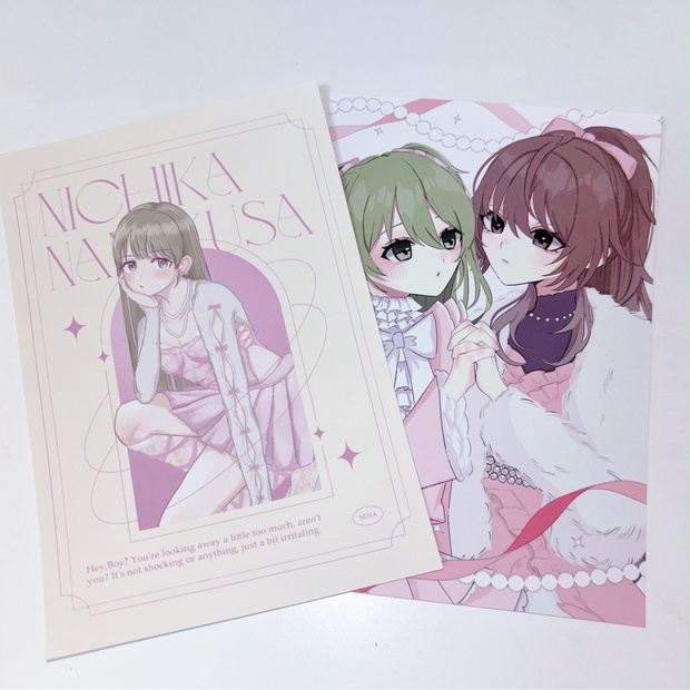 【SSF07】ピンクポストカード - つうはん - BOOTH