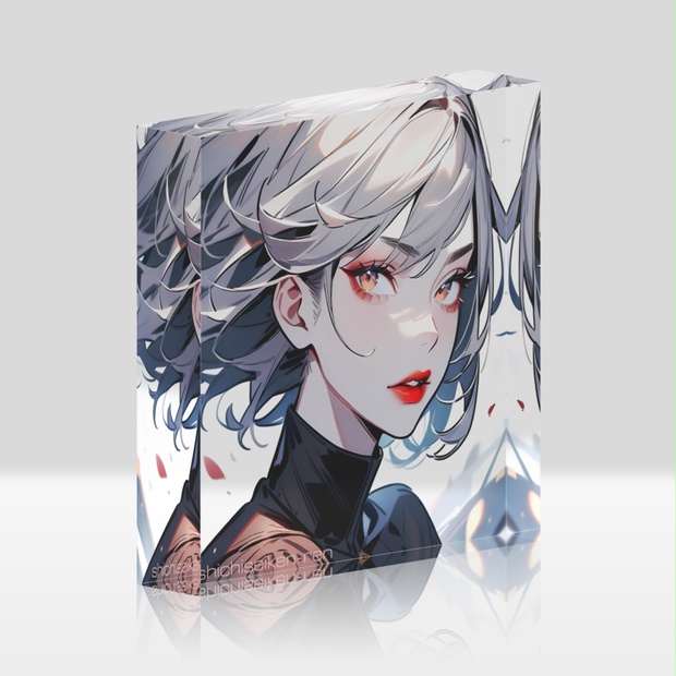 オリキャラ相模悦子アクリルブロック - shichiseiken-renショップ - BOOTH