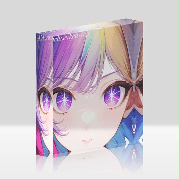 ビビットな彼女アクリルブロック - shichiseiken-renショップ - BOOTH