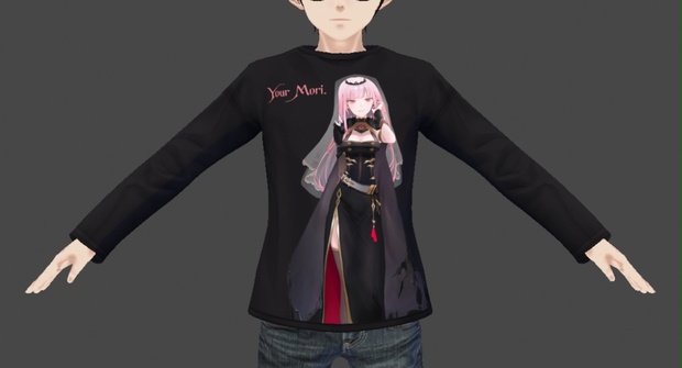 Your Mori. Long Sleeve Shirt For Your VRoid Avatar - William's ...