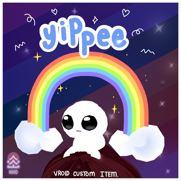 Yippee Head Fella【VRoid】Custom Item カスタムアイテム - 日本語 creations - BOOTH
