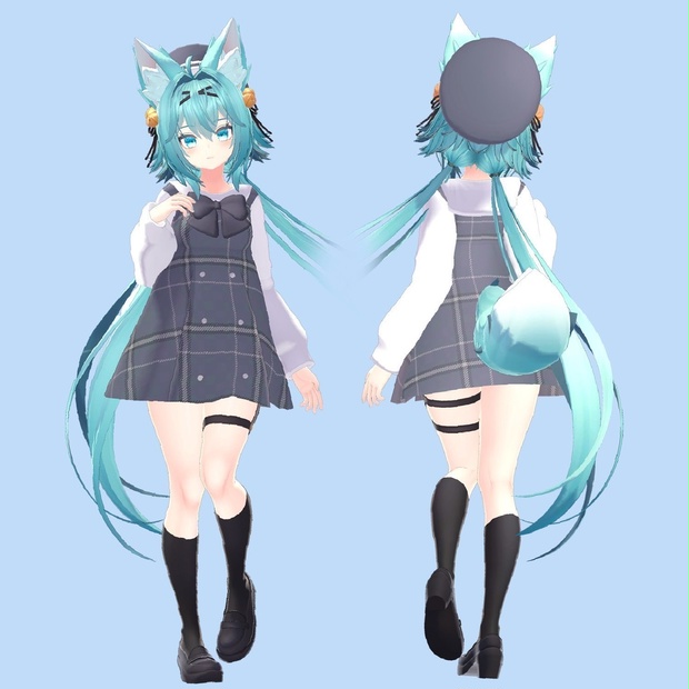 Bow Dress for Rindo「竜胆」[PB] - Siro Store - BOOTH