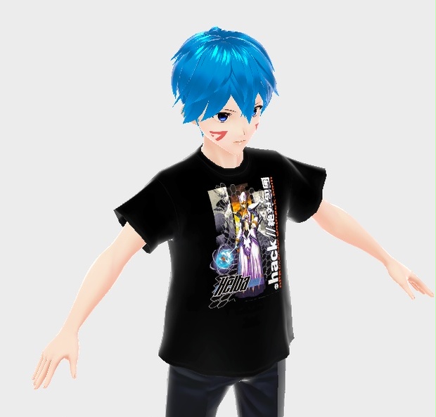 4.0 .hack//Quarantine Helba Promo Shirt - dothacknetwork - BOOTH